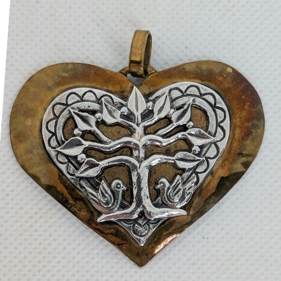 Jeep Collins | Jewelry | Jeep Collins Sterling And Brass Tree Of Life ...